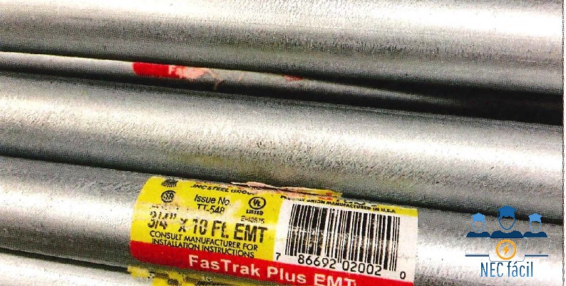 Tubería Metálica Eléctrica (EMT) Usos, ocupacion, soporte - Articulo ...
